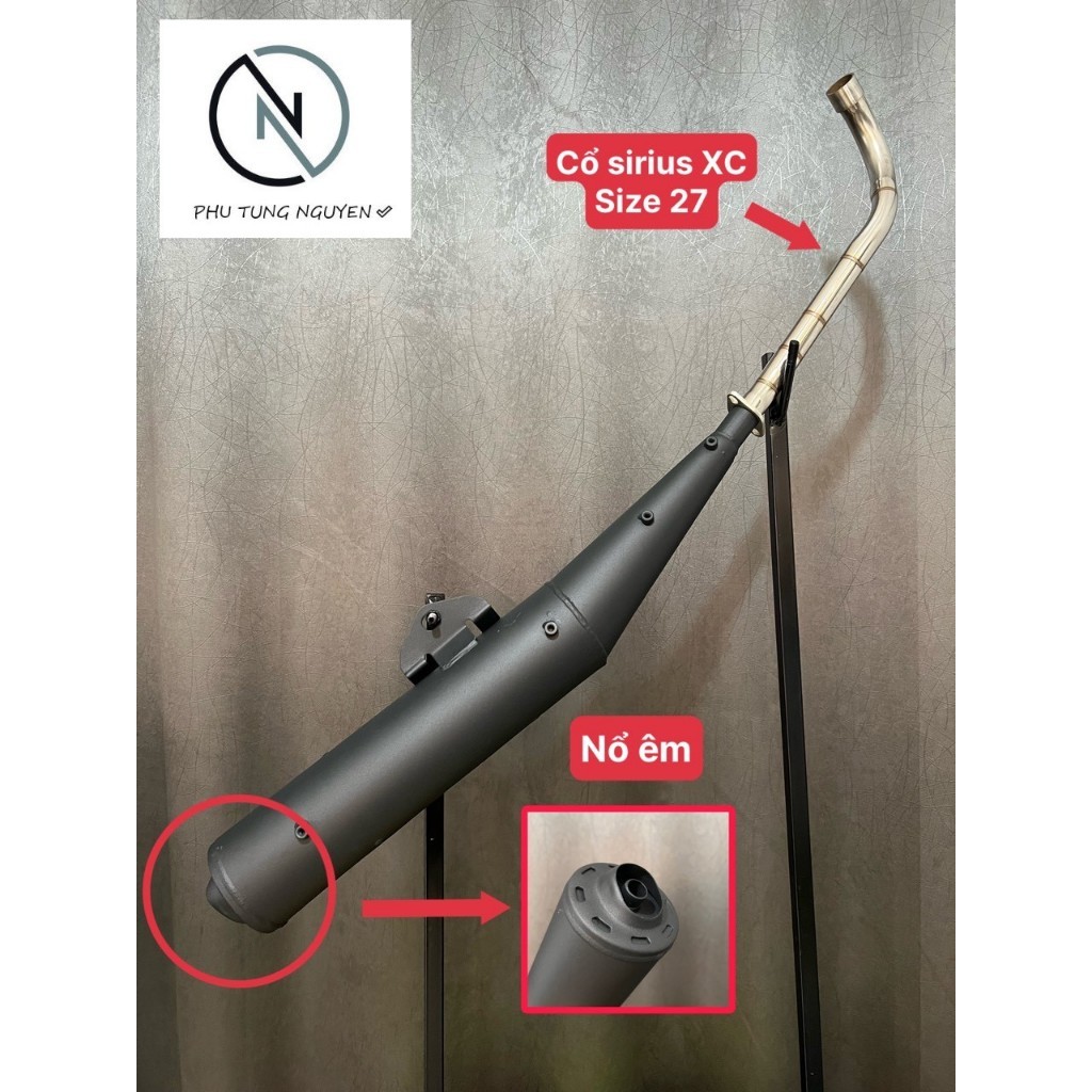Sirius exhaust, spark ex10 exhaust with sirrius hook, smooth and full ...