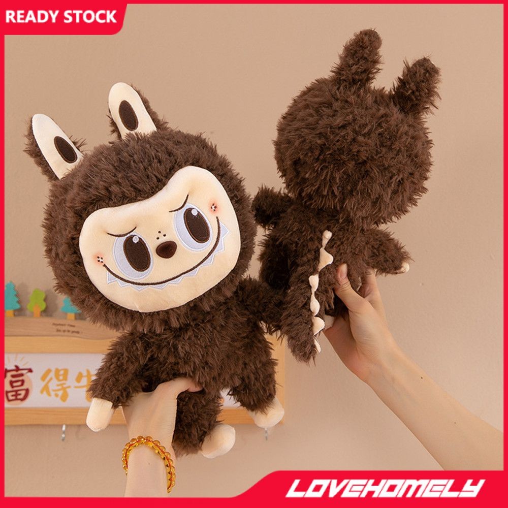 ⚡⚡⚡【IN STOCK】 35/45cm Labubu Plush Toy Cute Labubu Pillow Doll Kawaii ...