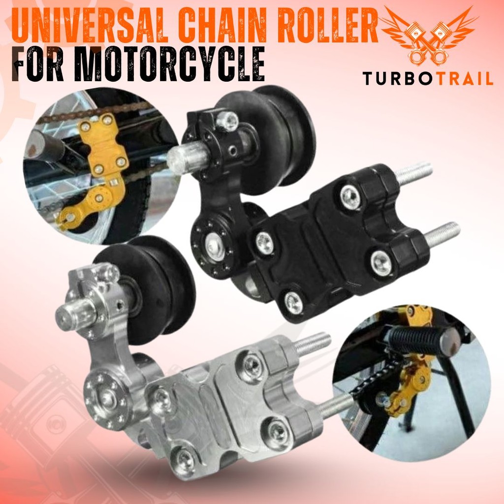 UNIVERSAL CHAIN ROLLER – MOTORCYCLE GUIDE FOR QUIET & SMOOTH ...