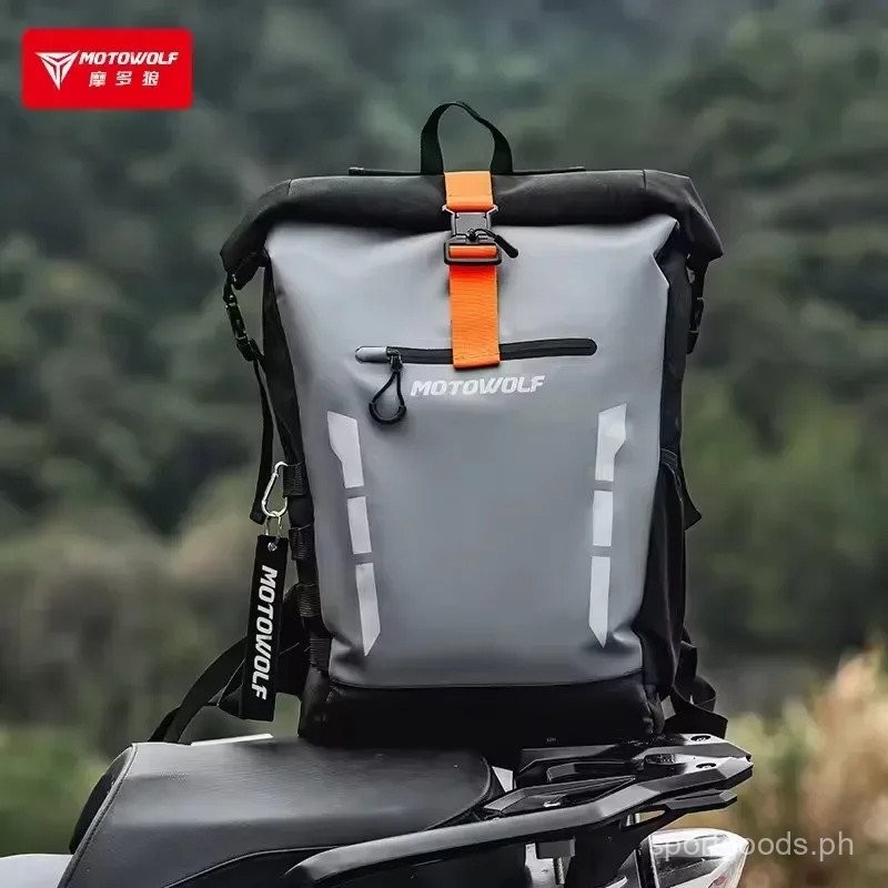 Motowolf Waterproof Motorcycle Backpack Durable Motorcycle Bag Casual ...