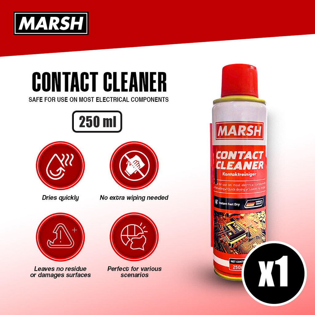 Marsh Contact Cleaner Industrial Removes Dust Grease For Electronic ...