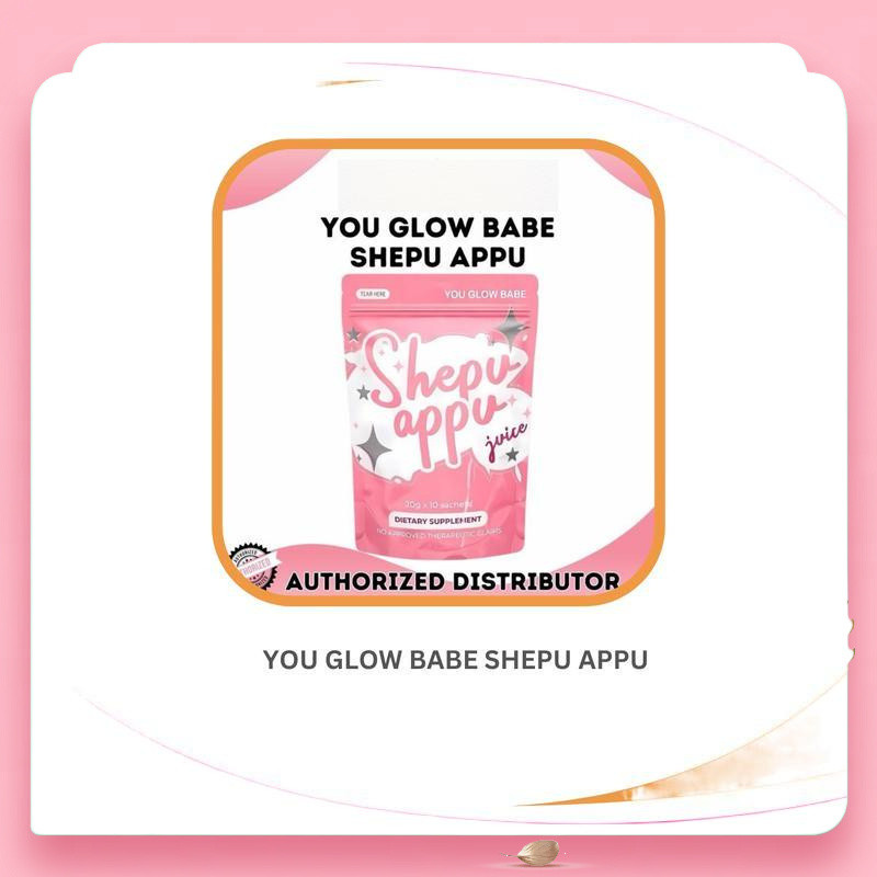 SHEPU APPU BEAUTY DRINK BY YOU GLOW BABE | Shopee Philippines