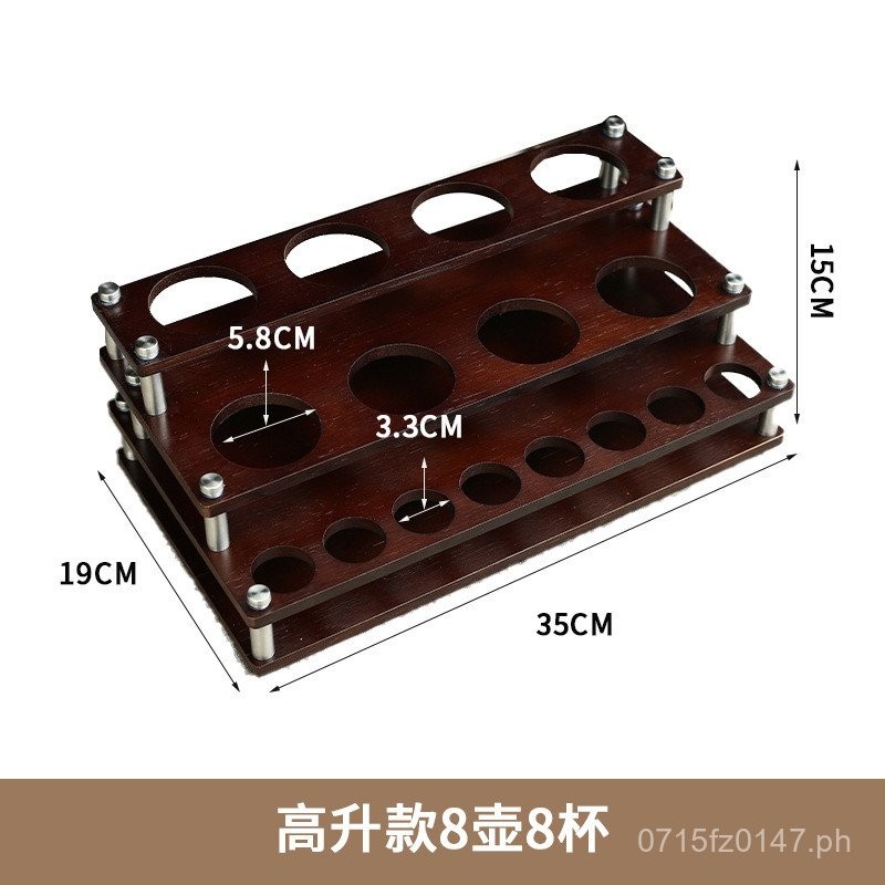 Bamboo Wood Special Rack for Liquor Cups Home Display Rack Storage Rack ...