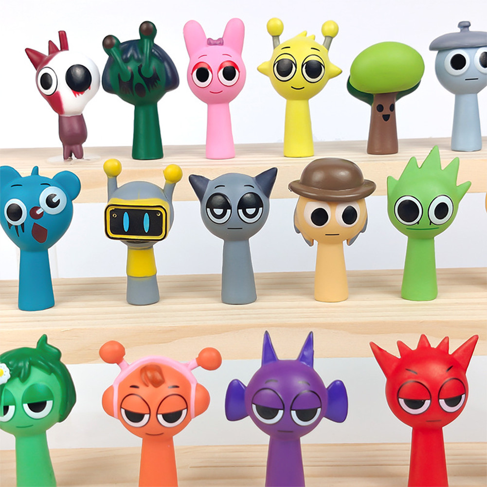 Funny Game Action Figures PVC Cartoon Figures Toys Model Doll Figurines ...