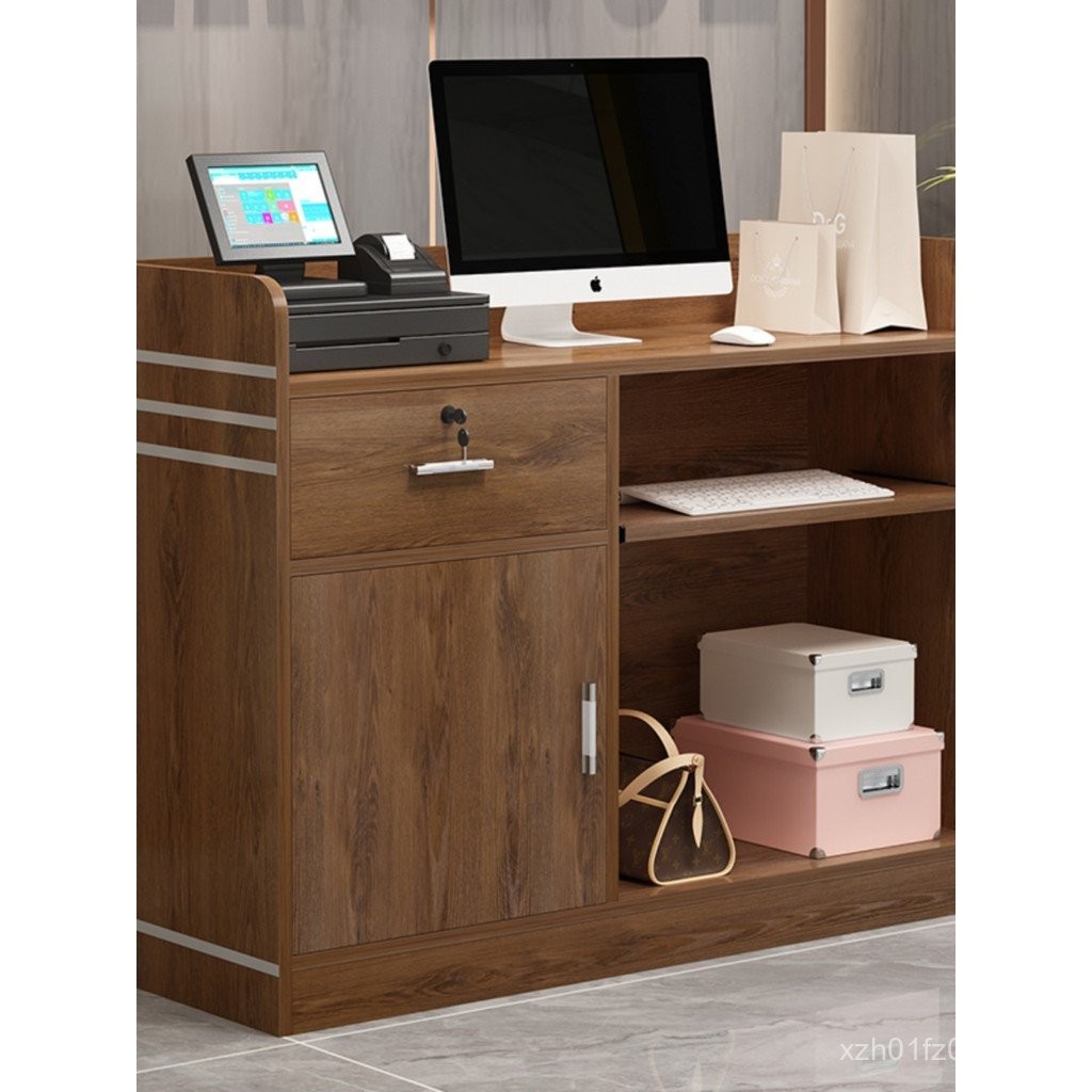 Clothing Store Simple Bar Counter Cash Register Counter Small Front ...