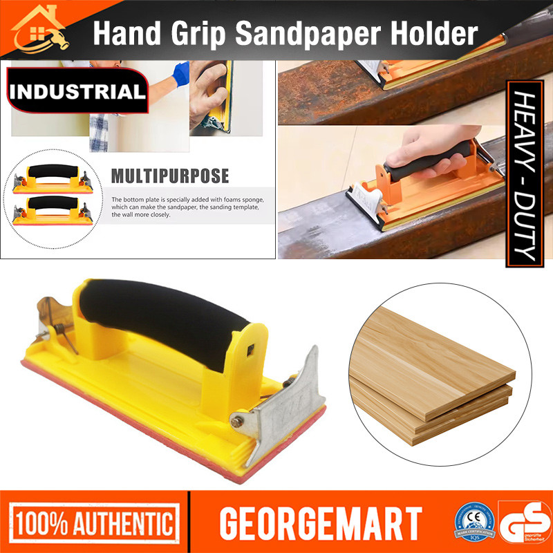 Sandpaper Holder Hand Sander with Sponge Handle Grinding Polished Tools ...