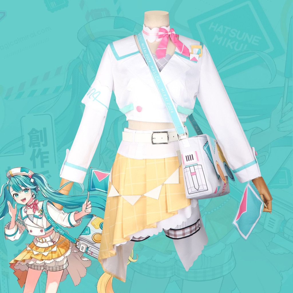 Hatsune Miku Magical Future Anime Girl Sweet Fresh Cosplay Costume ...