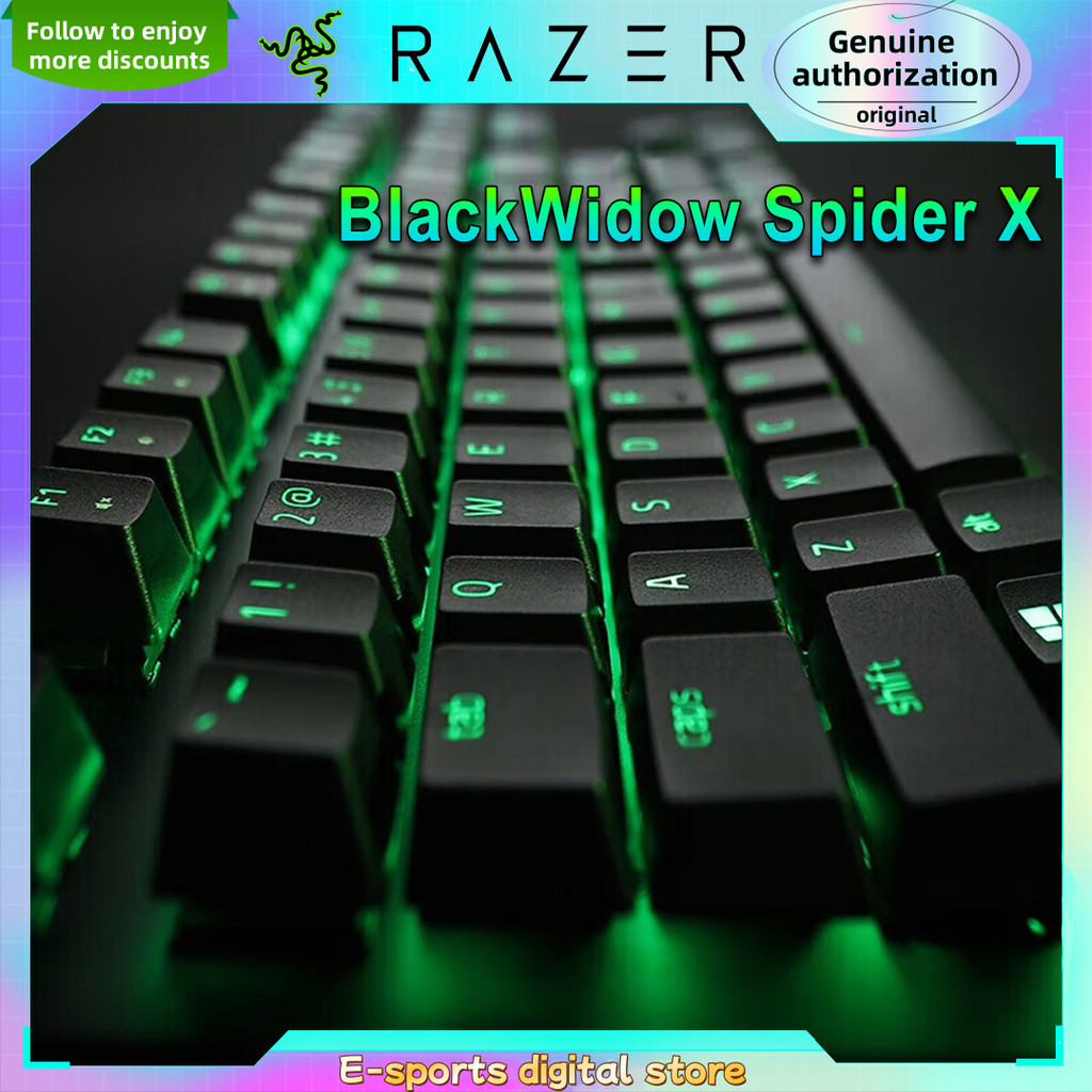 Razer BlackWidow Spider X Competitive Edition Mechanical Keyboard Wired ...
