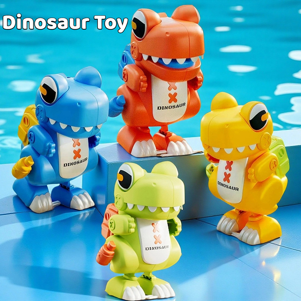 Dinosaur Clockwork Walking Toy Cartoon Cute Dinosaur Simulation Toy ...