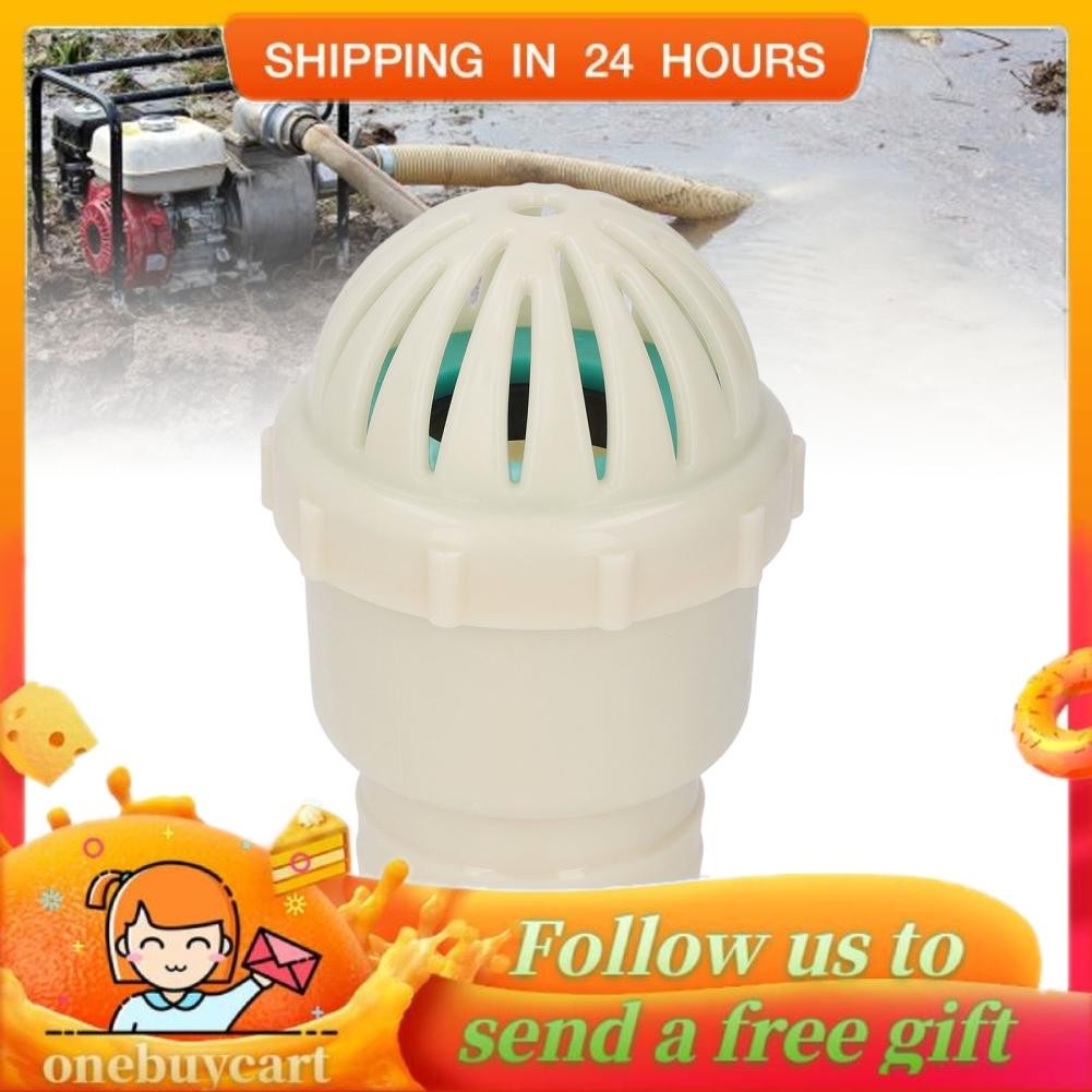 Onebuycart Sump Pump Inlet Valve Filter 3 Inch Plastic Submersible ...
