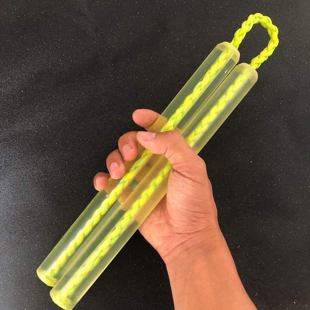 Ability Practical Nunchaku Transparent Beef Tendon Nunchaku Durable ...