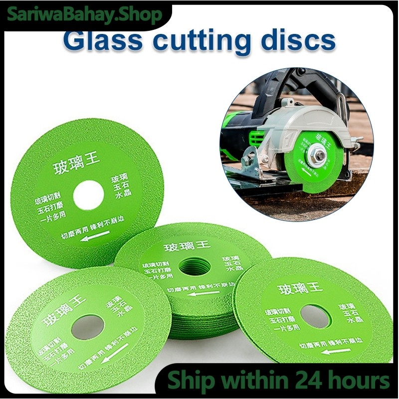 1Pc 4'' Glass Cutting 100mm Ultra-Thin Diamond Saw for Angle Grinder ...