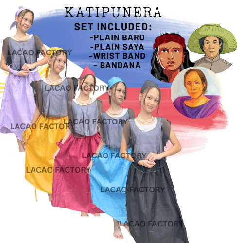 Lacaofactor5 Traditional Costume Buwan ng Wika Attire Katipunera Modern ...
