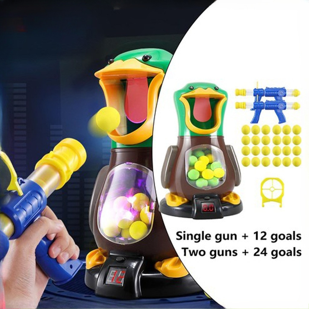 Duck Shooting Toy Target Shooting Game Party Toys with Score Record Air ...