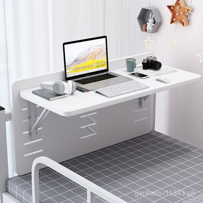 Folding Bedroom Desk Bedside Dormitory Bunk Bed Artifact Hanging Table ...