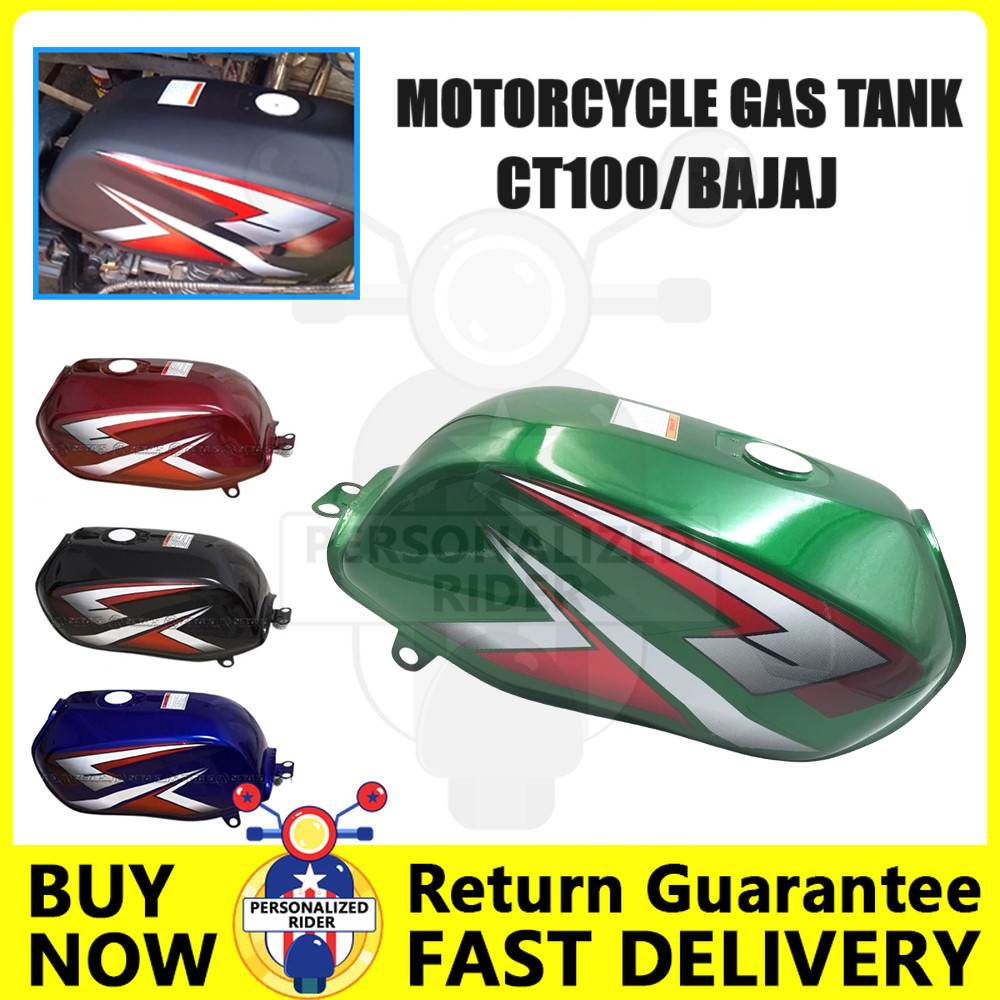 Motorcycle Fuel Tank Gas Tank CT100/BAJAJ For Motorcycle [P'd RIDER ...