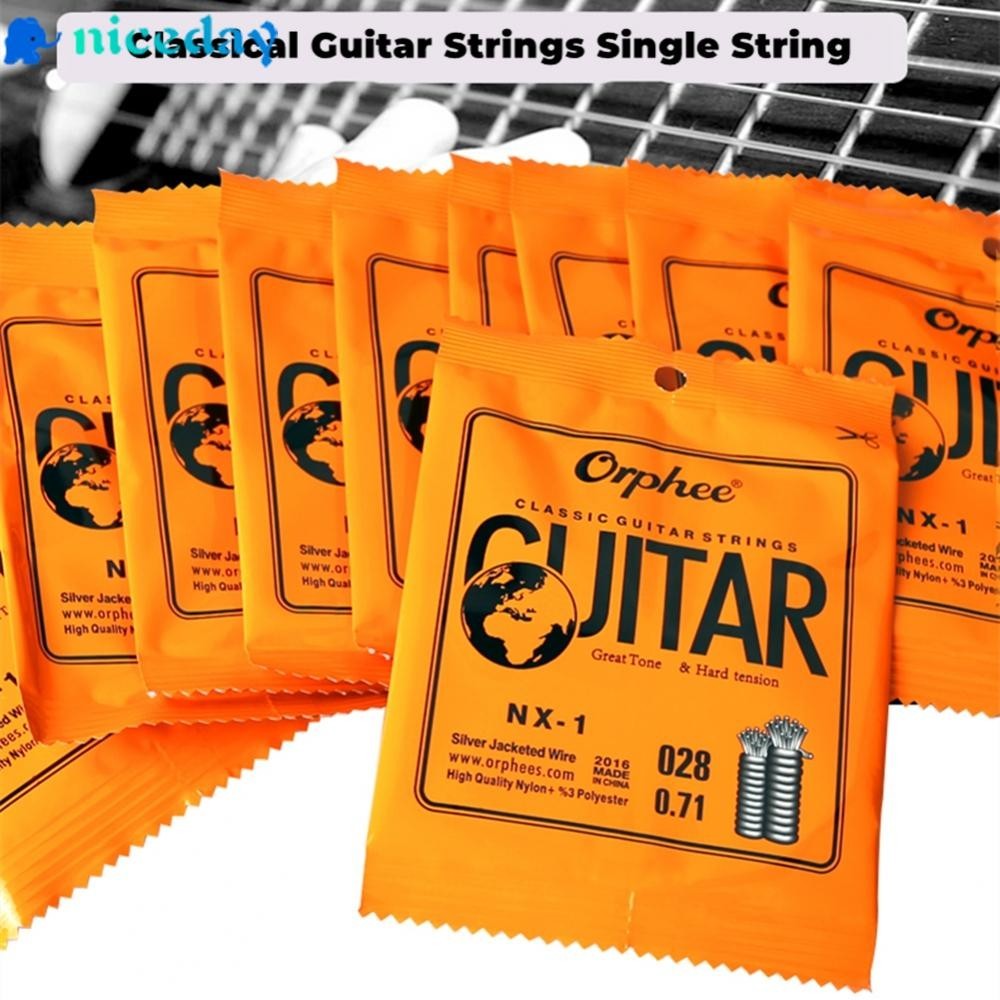 #NICEDAY-Premium Orphee Classical Guitar Nylon String Individual ...