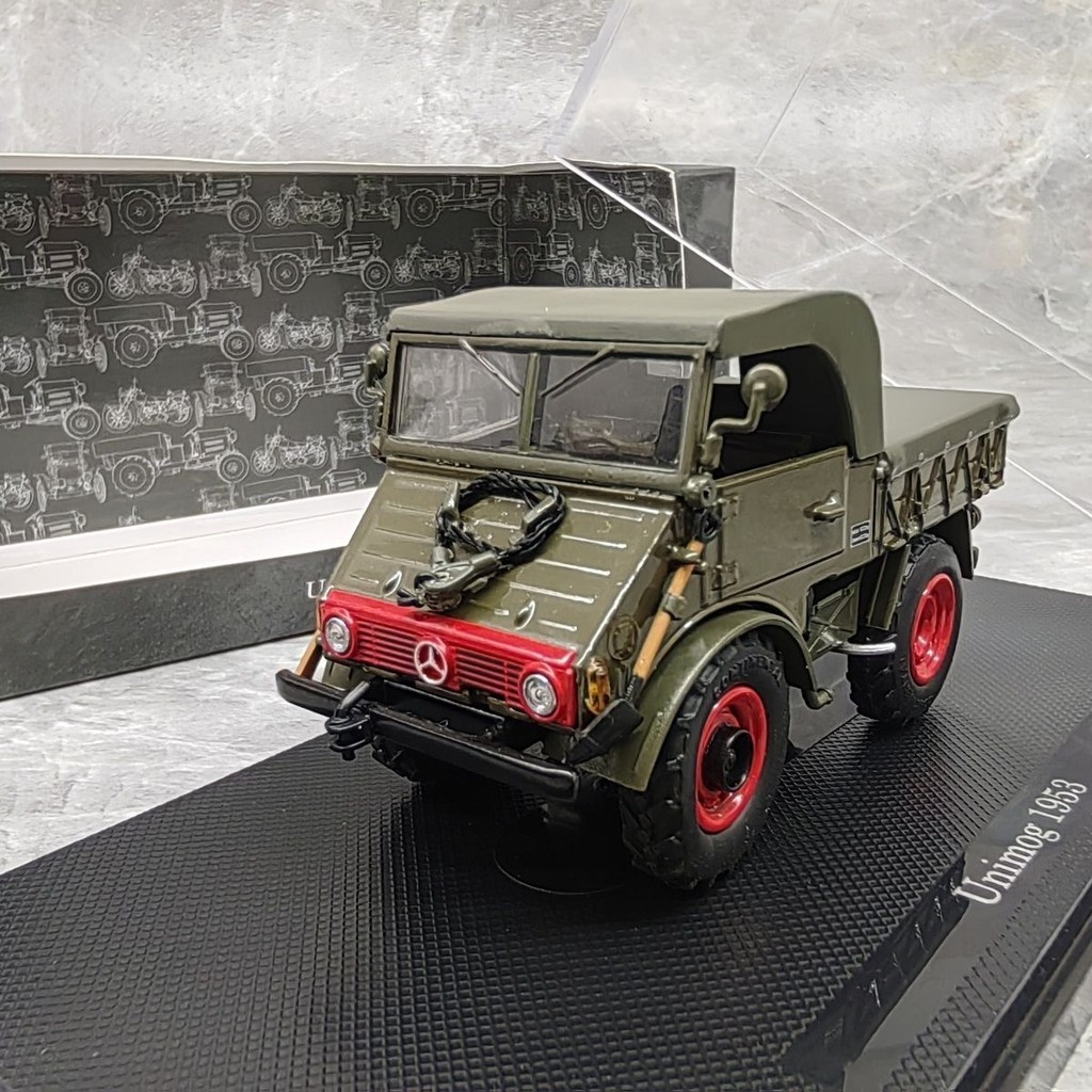 1/43 Unimog Classic Mercedes-Benz Unimog U401 Off-Road Vehicle Alloy ...