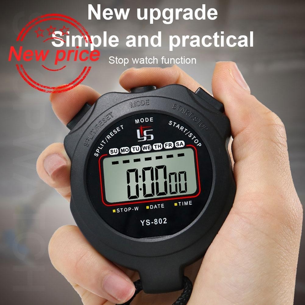 Athletics Timer Stopwatch Waterproof Digital Running Watch Watch Sport ...