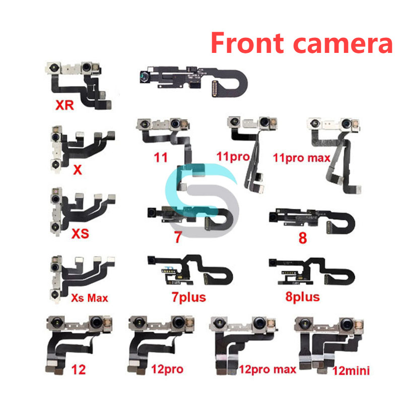 Front Camera For iP 7 8 Plus X XR XS 11 12 Pro Max Mini Proximity ...