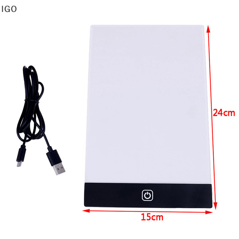 IGO A5 led drawing tablet thin art stencil drawing board light box ...