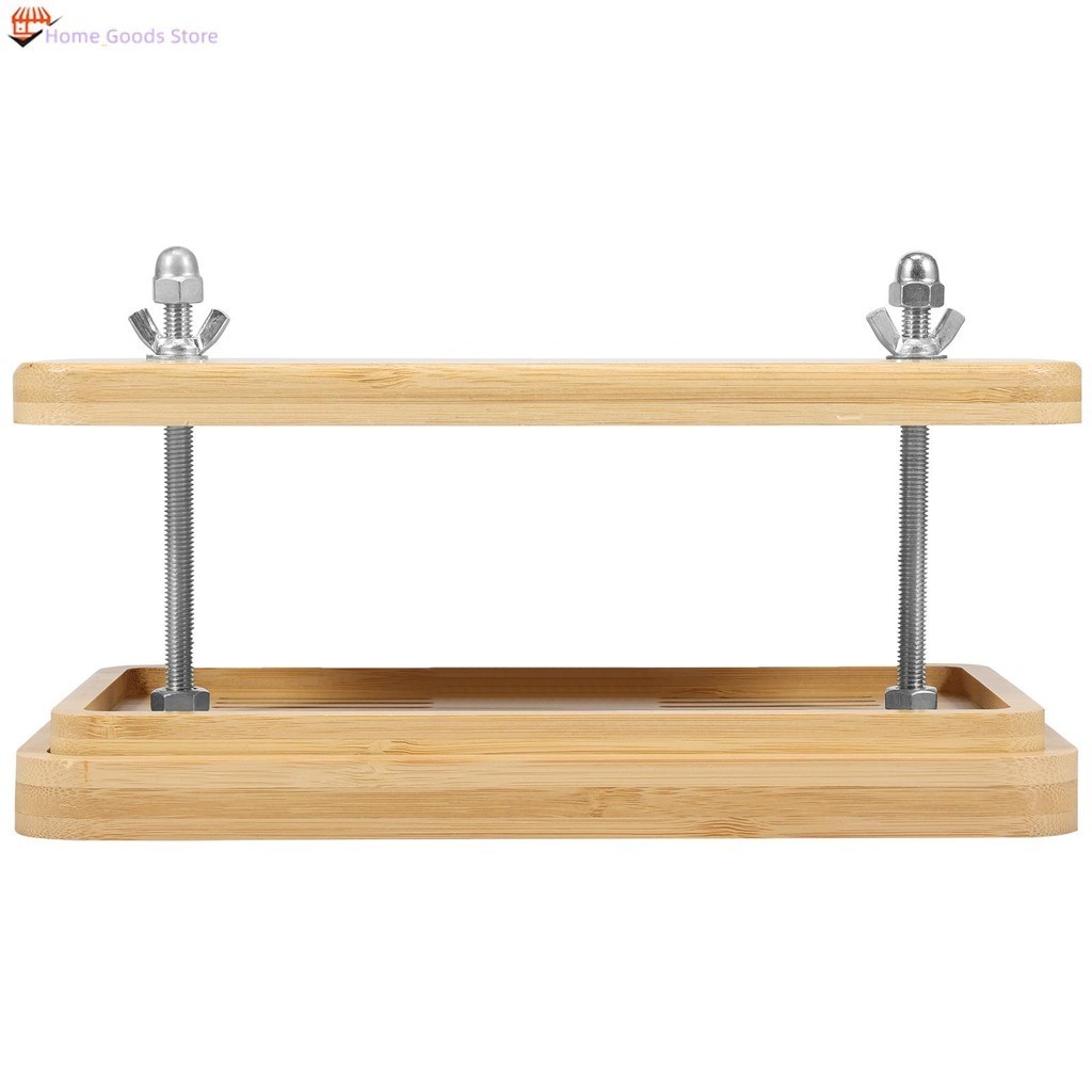 Bamboo Tofu Press with Drip Tray and Middle Strainer Safe Tofu Strainer ...