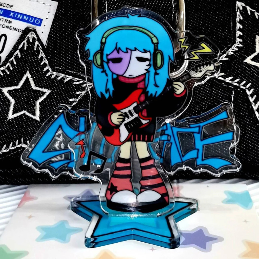 Sally Face Gift Toy Figures Acrylic Stand Anime Model Action Figure ...