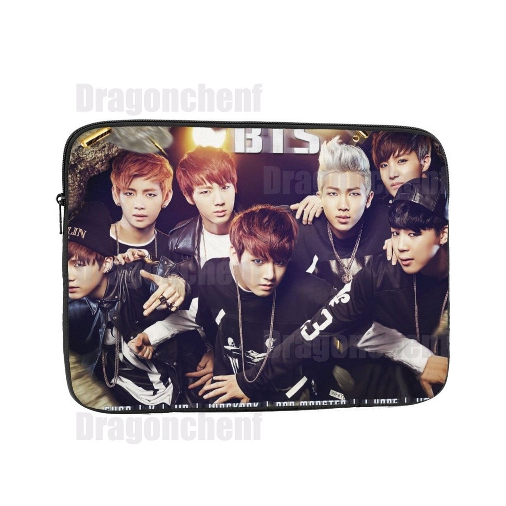 BTS 10-17 Inch Laptop Bag Fashion Cute Laptop Sleeve Tablet Sleeve ...
