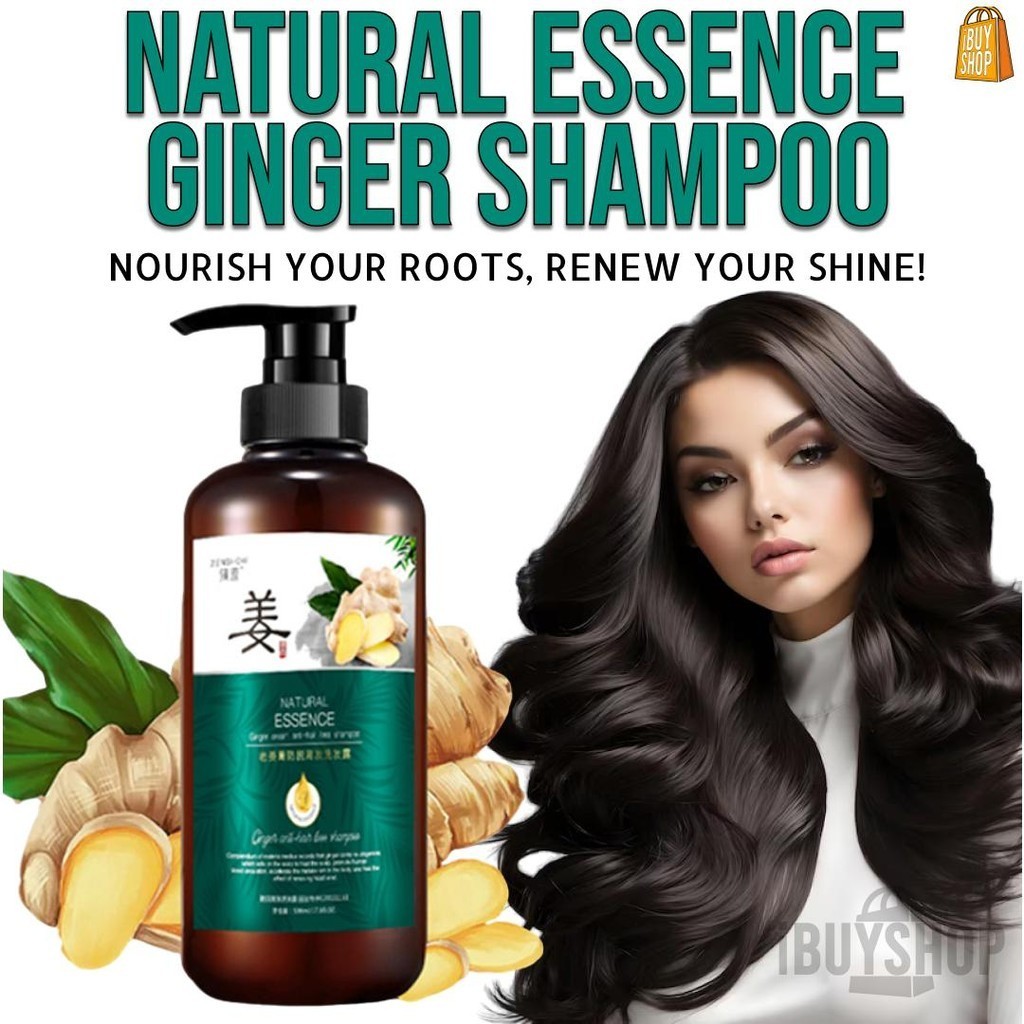 CLG Shampoo 500ml Ginger Shampoo Hair Grower Rapid Treatment Of Hair ...