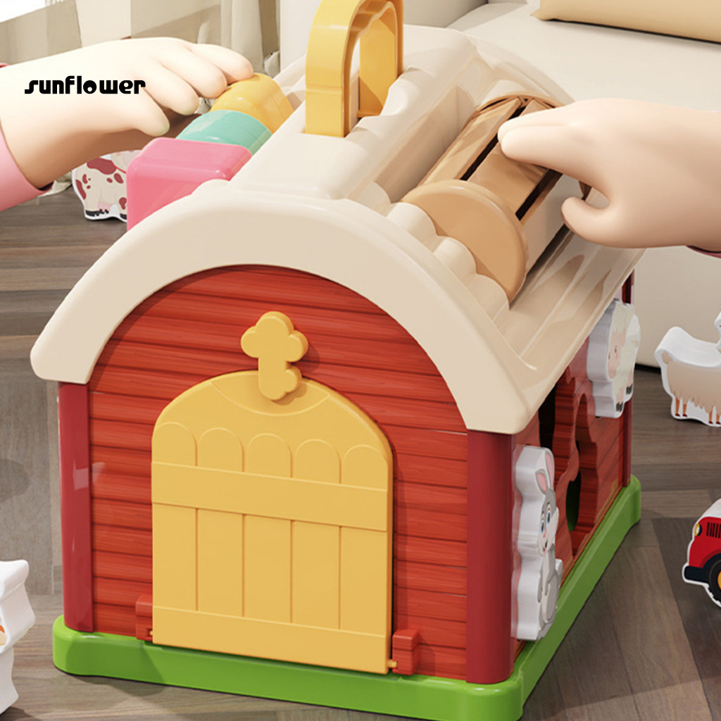 SU Farm House Toy Boys Girls Farm House Toy Farmhouse Toy Set with ...