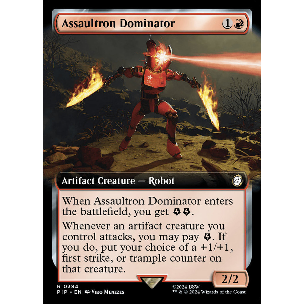 Assaultron Dominator (Extended Art) [Fallout] | Shopee Philippines