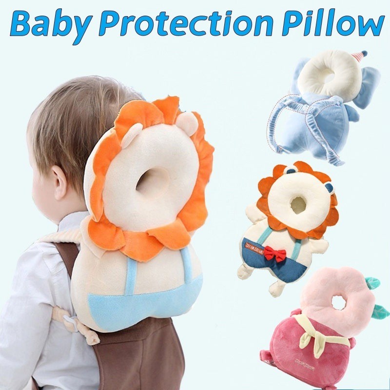 Baby Head Protection Pillow Anti Fall Protector Toddler Walking ...