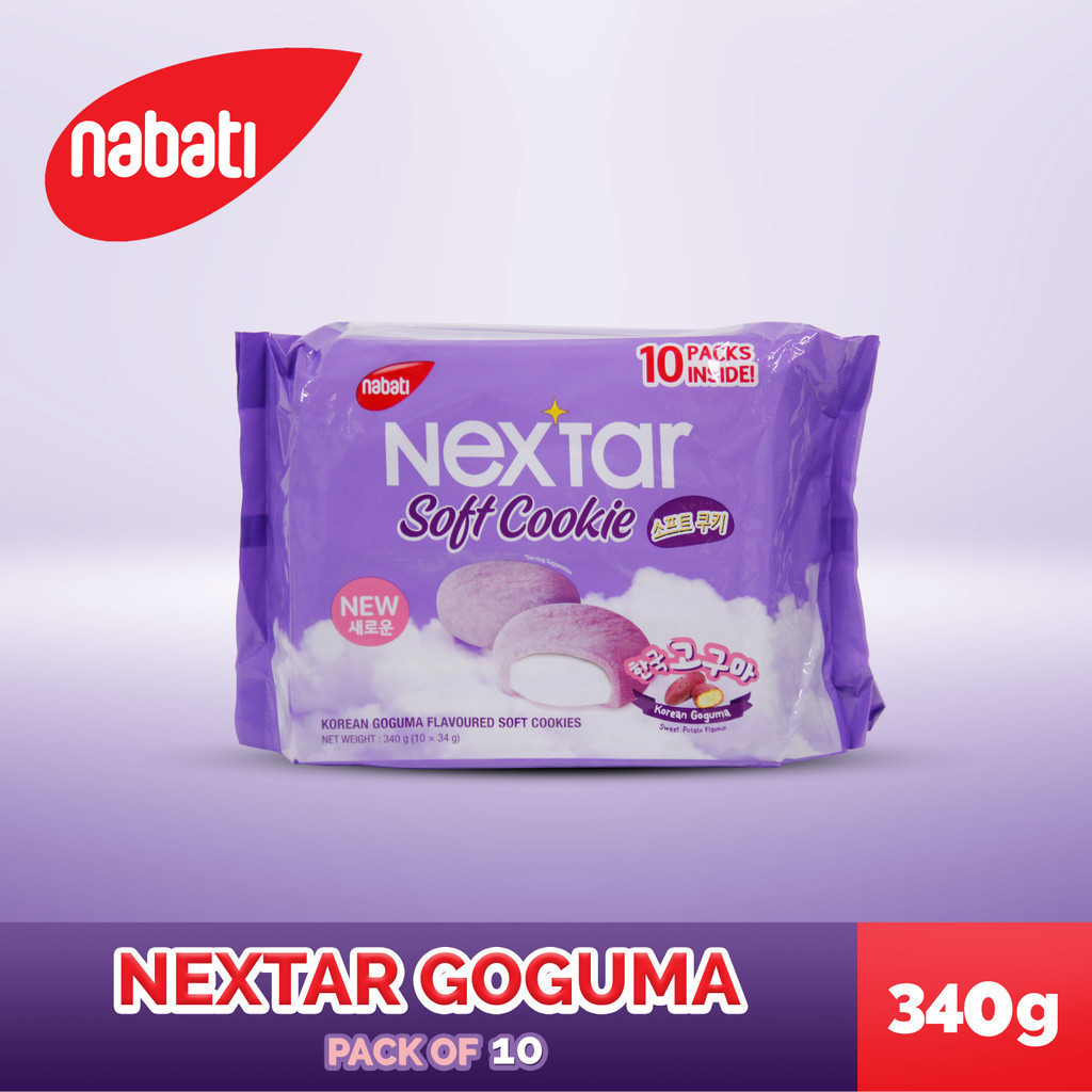IWG NABATI Nextar Goguma 34g by 10s | Shopee Philippines