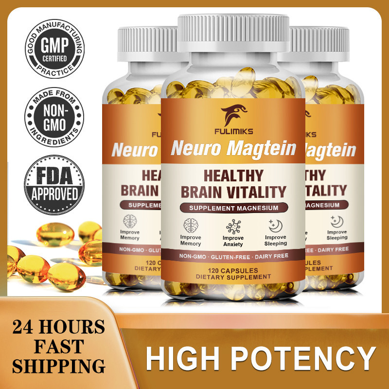 Neuro Magtein, Magnesium L-Threonate - Ultra Absorbable Magnesium ...