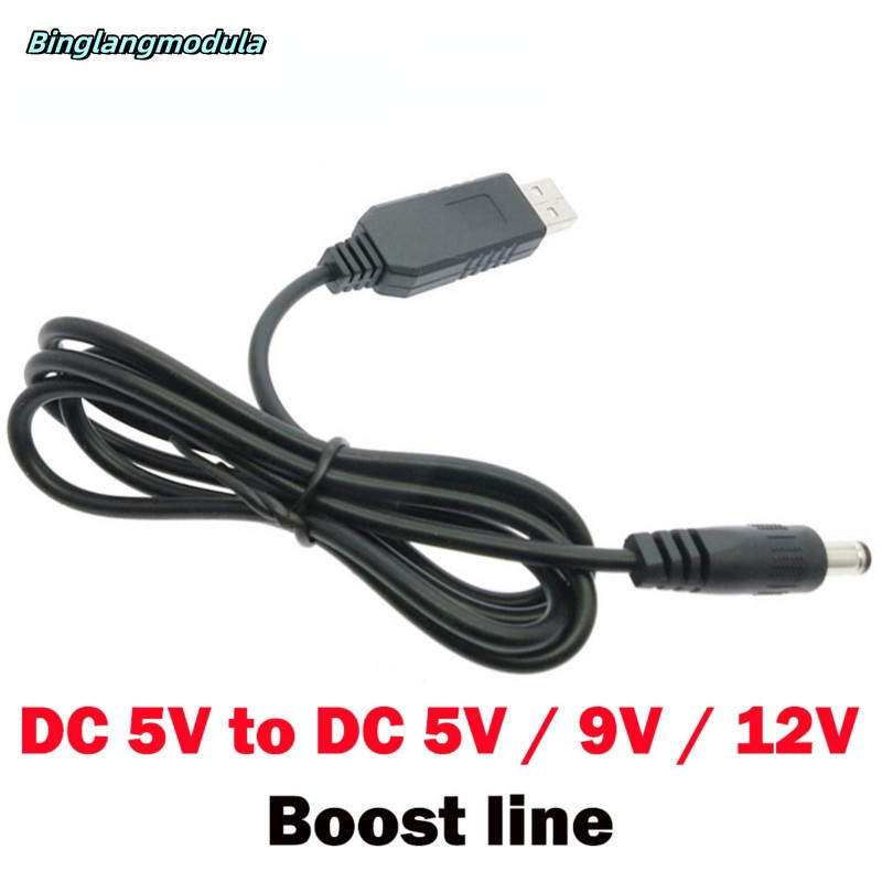 USB power boost line DC 5V to DC 5V 9V 12V Step UP Module USB Converter Adapter Cable 2.1*5.5mm ...