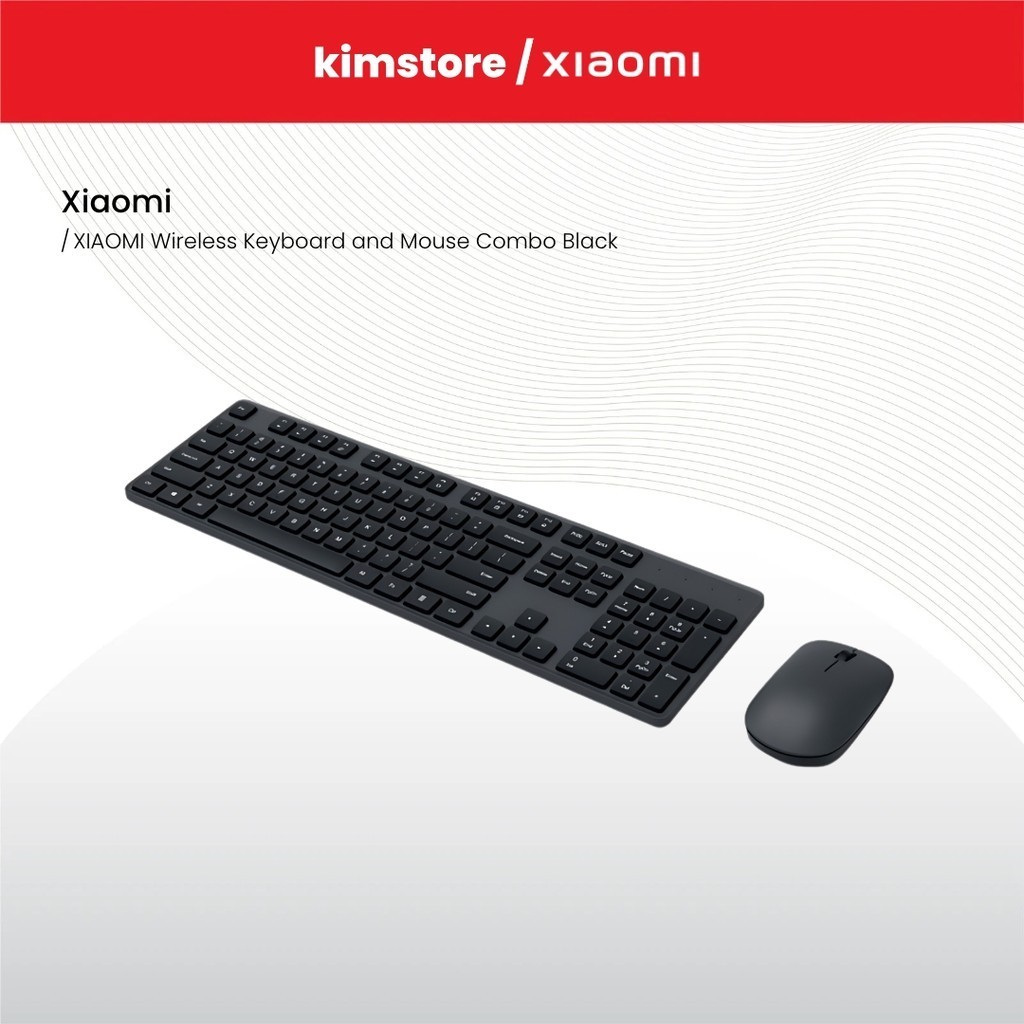 XIAOMI Wireless Keyboard and Mouse Combo | Shopee Philippines