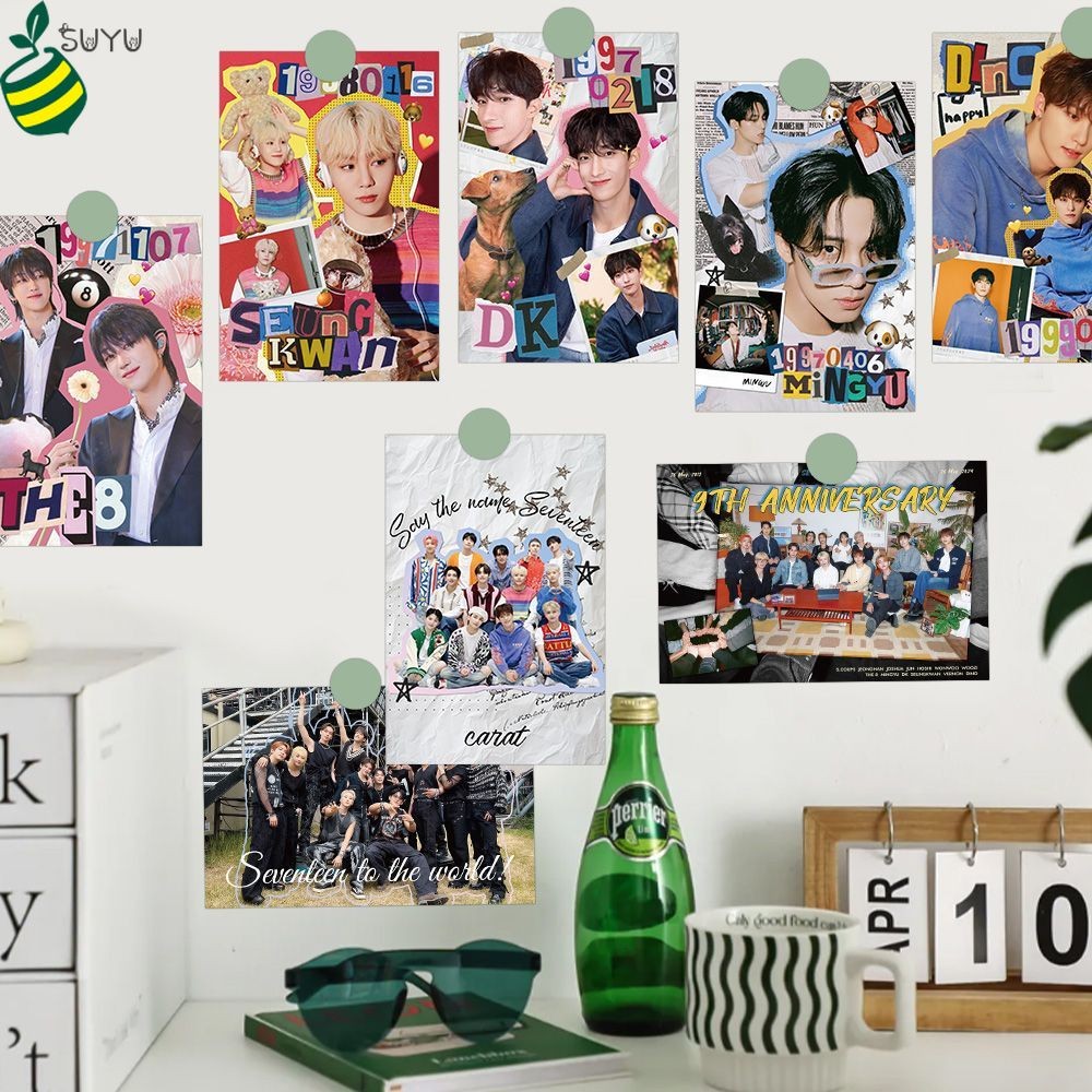 20 Sheets Seventeen Poster Ins Student Room Bedroom Wall Decoration ...