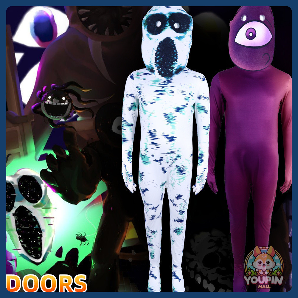 Halloween cosplay Costume roblox doors Door Secret Room Escape cosplay ...