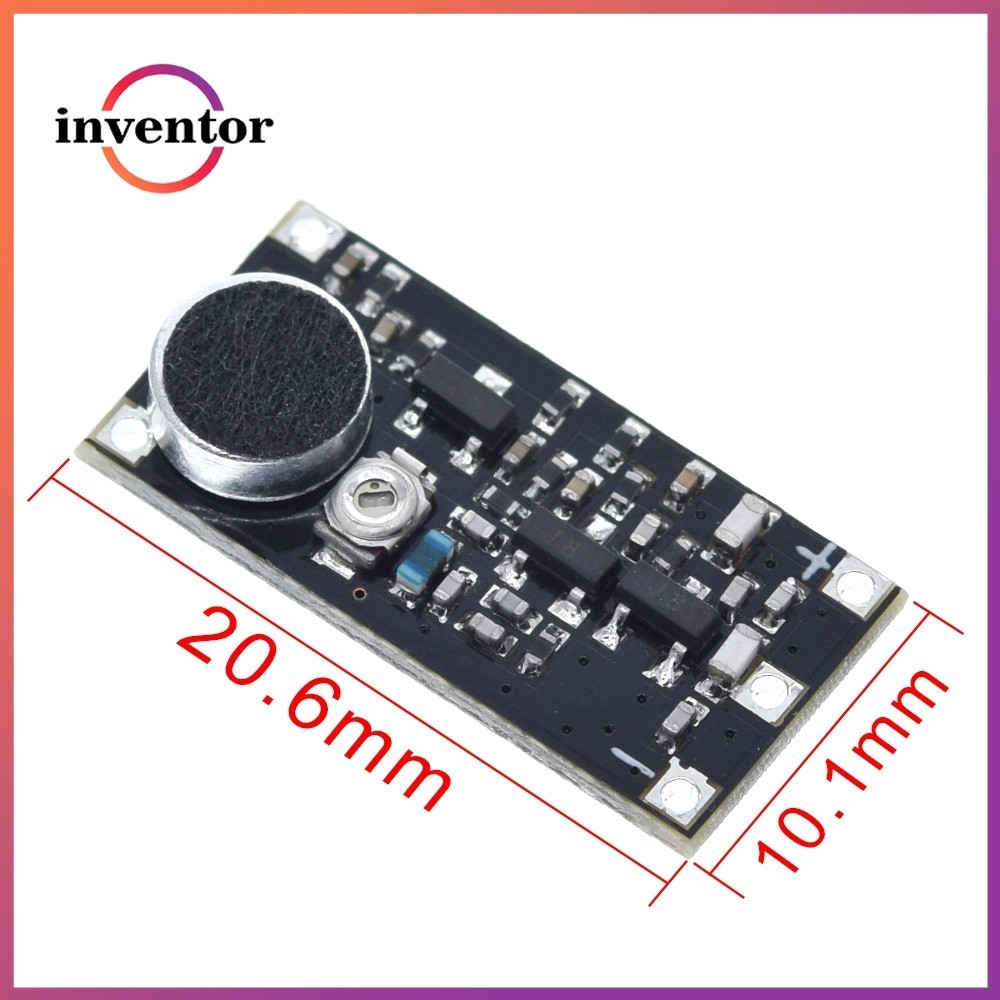 88-115MHz FM Wireless Microphone Surveillance Transmitter Module Board ...