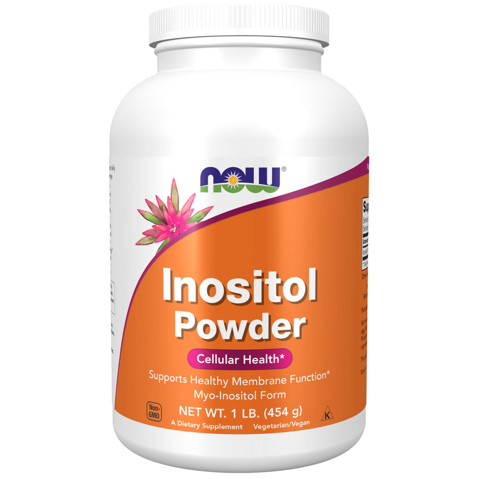 NOW Supplements Inositol Powder 1-Pound - Supports Neurotransmitter ...