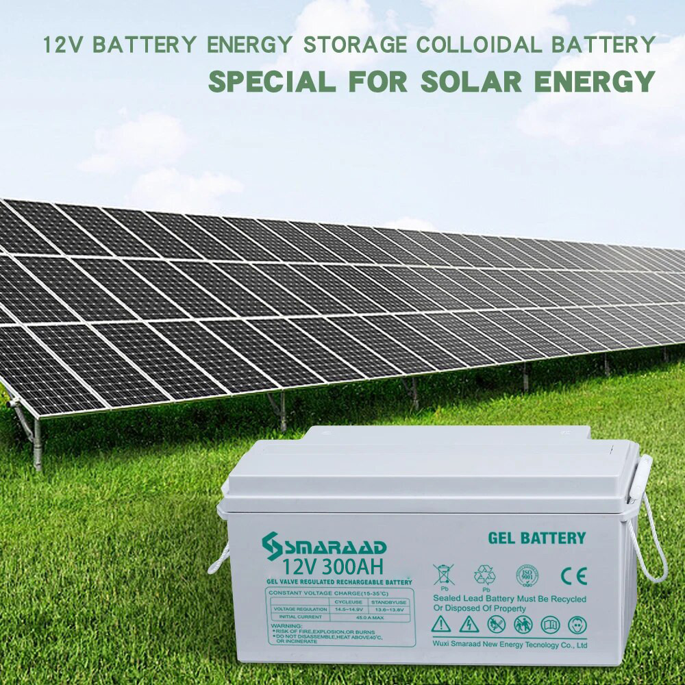 12V300AH | Solar Power Battery | 3DC Solar | Deep Cycle Germany Gel ...