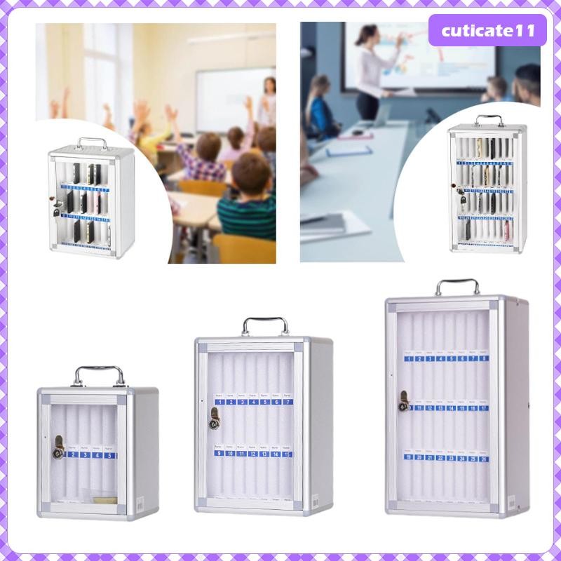 [Cuticate1] Phone Storage Cabinet Classroom Wall Mounted Lockable ...