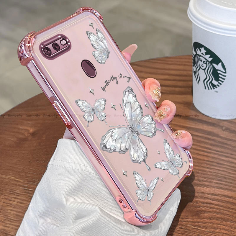 case for oppo a5s a12 a7 f9 Four corner anti drop shockproof and ...