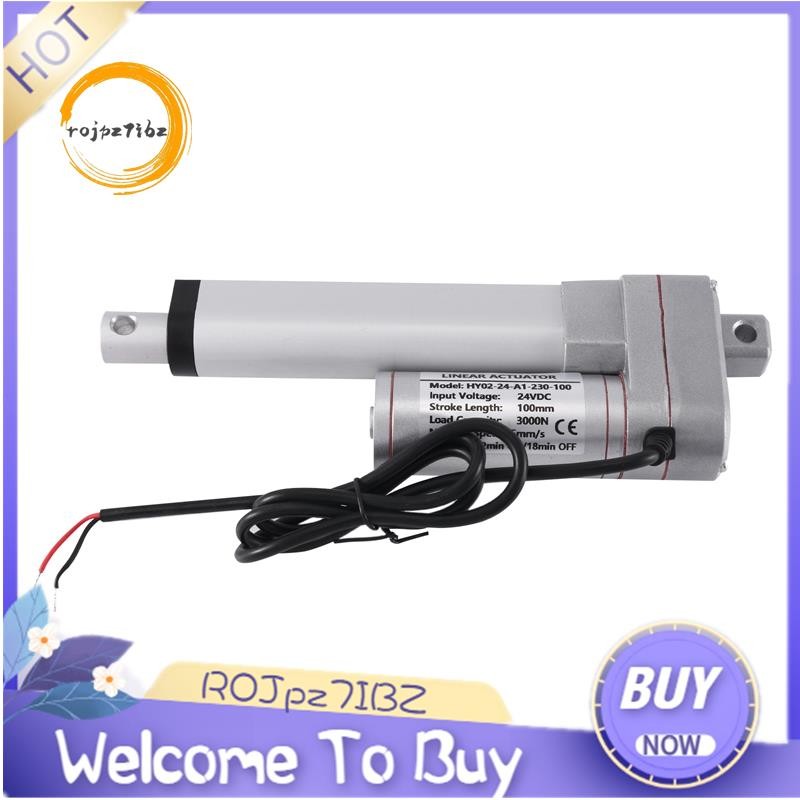 24V DC Electric Push Rod Motor Micro-type Hydraulic Rod 3000N ...