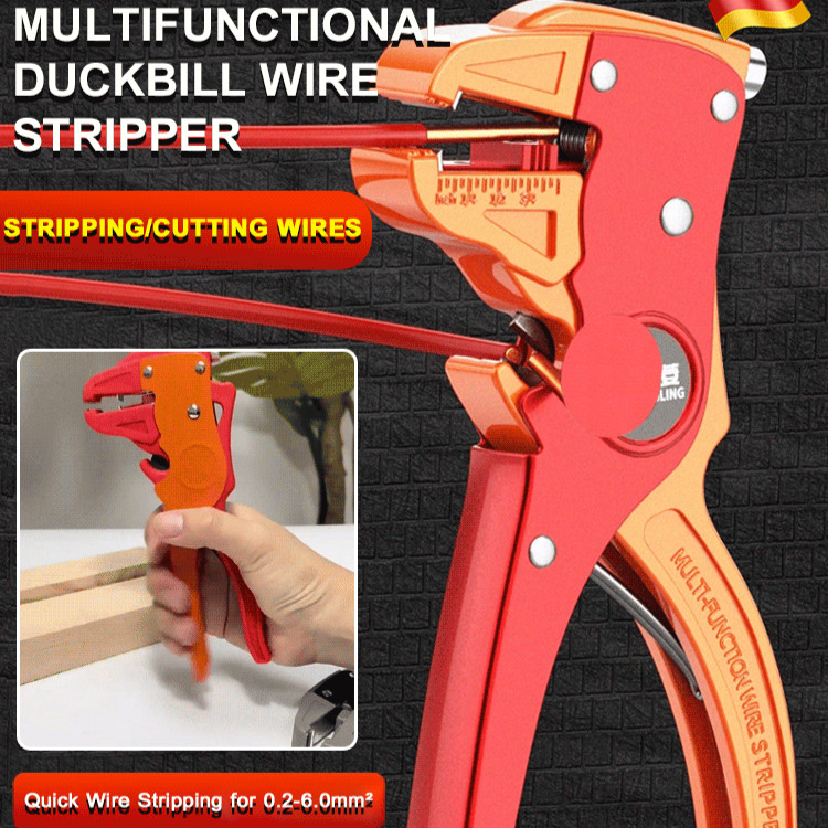 [Quick Wire Stripping Cutting] Multifunctional Duckbill Wire Stripper ...