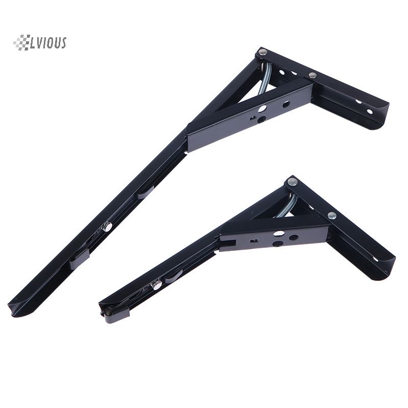 LVIOUS 1Pc Adjustable Wall Mounted Triangle Folding Angle Bench Table ...
