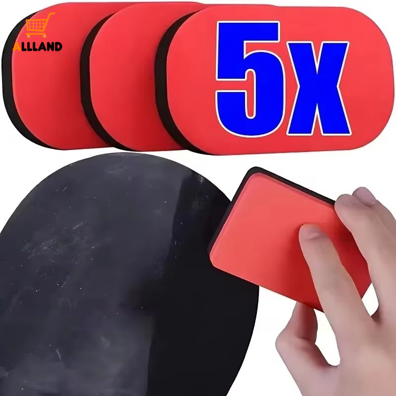 5Pcs Table Tennis Cleaning Brush Rubber Sponge Eraser - Durable Table ...