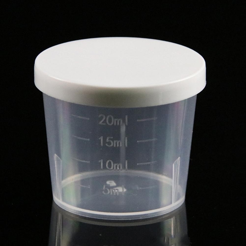 Medicine Medication Plastic Measure Guided Measuring Container Cup 20 ...