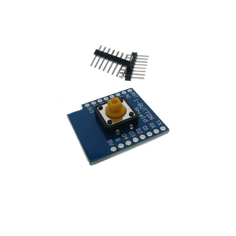 One Button Shield For Wemos D1 Mini Button For Wemos Diy Electronic Pcb