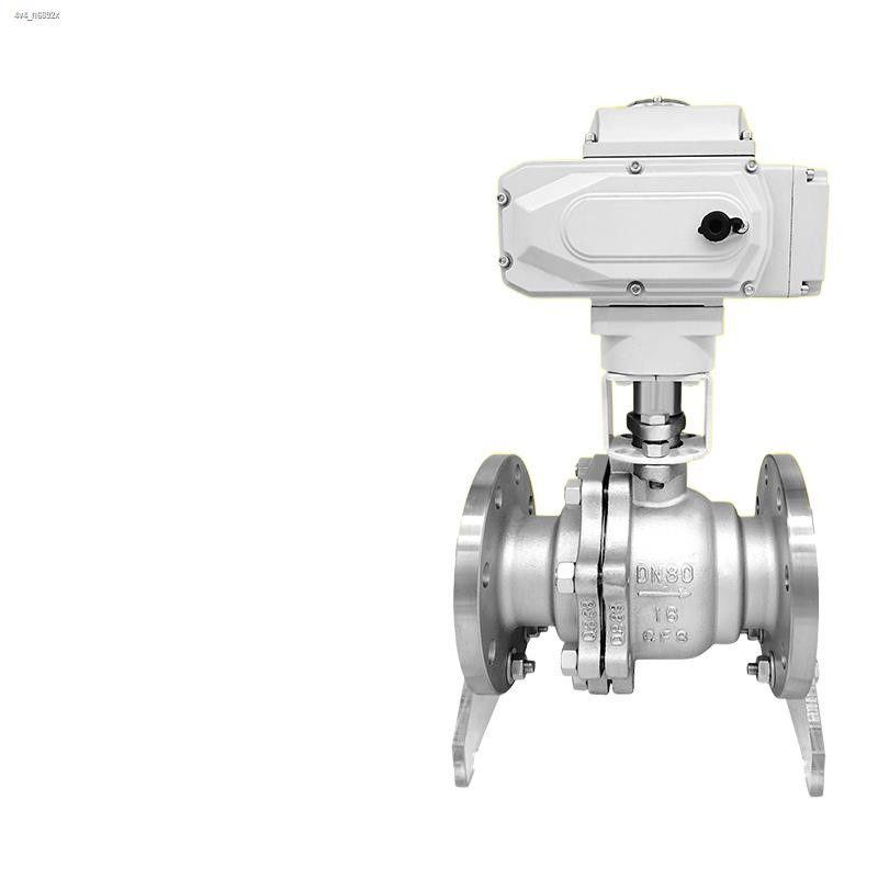 COD☆Electric ball valve flange Q941F-16P/C steam acid and alkali resistance 220V cast steel ...